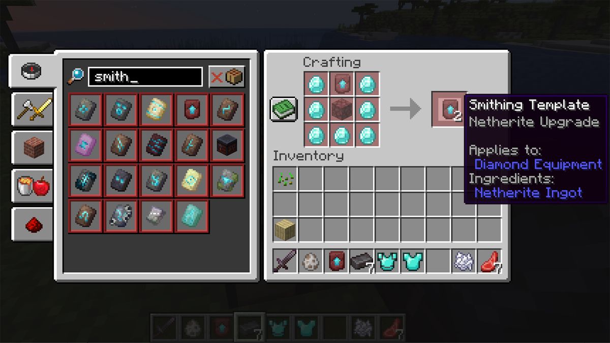 Creazione Di Armature A Catena In Minecraft